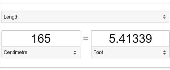 165cm in Feet and Inches: Is It 5'5"? Exact Conversion